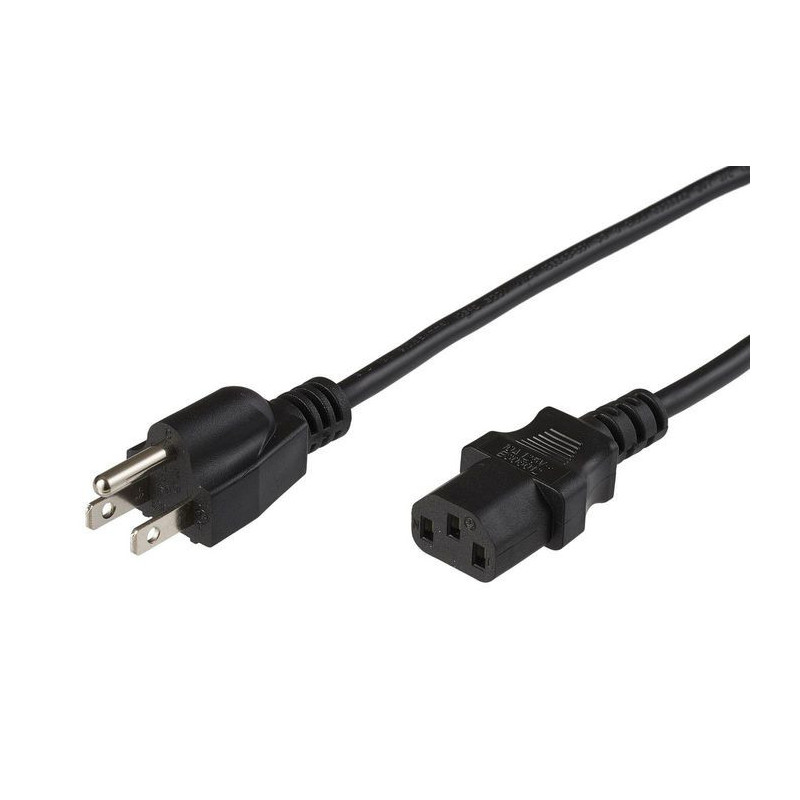 Microconnect PE110420SJT-IT câble électrique Noir 2 m Prise d'alime...